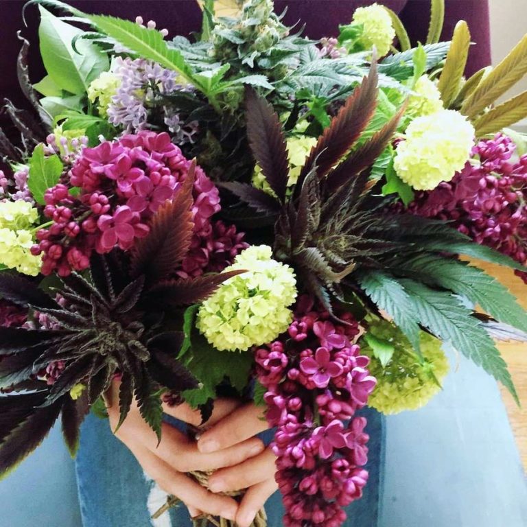 Marijuana Wedding Bouquets For Stoned Brides - Stoned Citizen